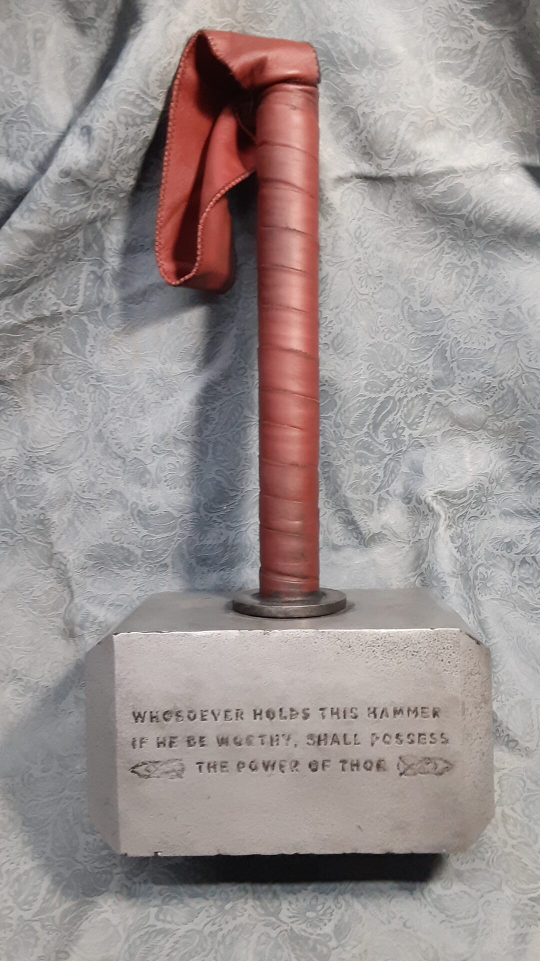 Mjolnir - Mythical Hammer of Thor with Inverted Etched Enchantment