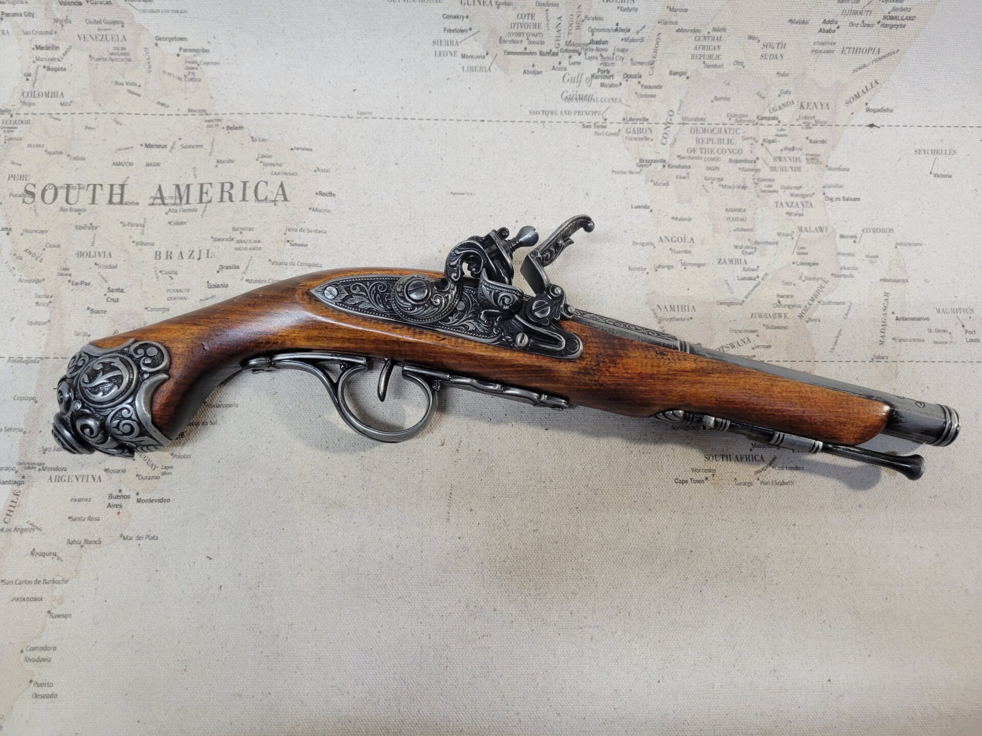 Right Handed Steampunk Style 18th Century Aged Non Firing Pewter ...