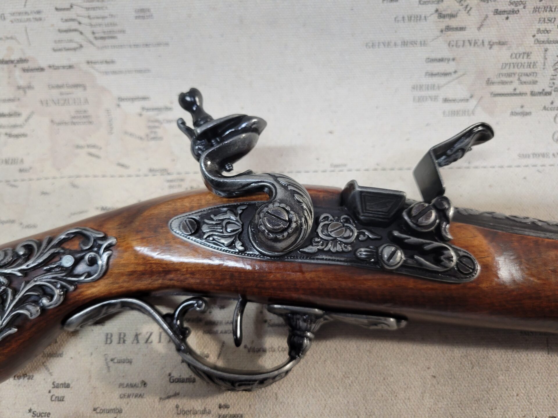 Right Handed Steampunk Style 18th Century Aged English Pewter Dueling ...